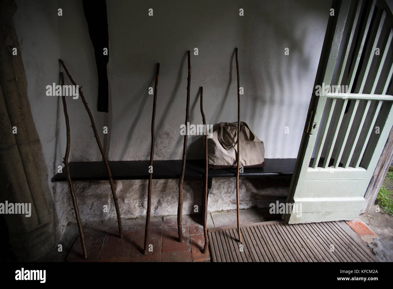 Pilgrimage to Canterbury, part of the Old Walk 220-mile pilgrims' route ...