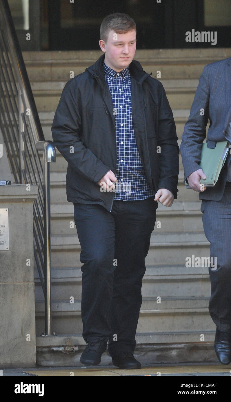 Jack Chappell, 19, arrives at Minshull Street Crown Court in Manchester ...
