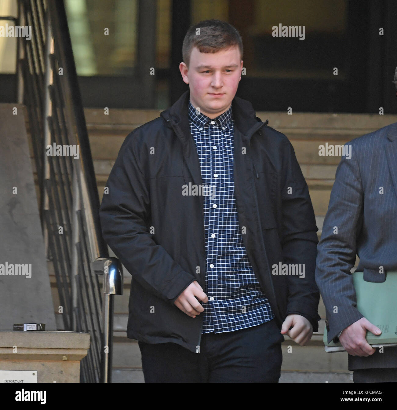 Jack Chappell, 19, arrives at Minshull Street Crown Court in Manchester ...