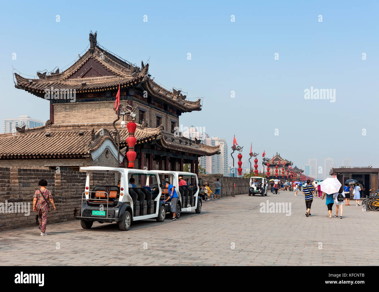 Stock Photo - Xian city wall, China Stock Photo - Alamy