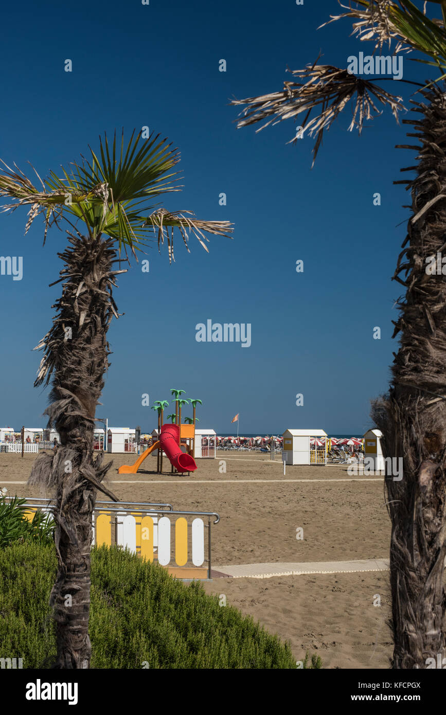 Caorle beach, Caorle, Veneto Stock Photo - Alamy