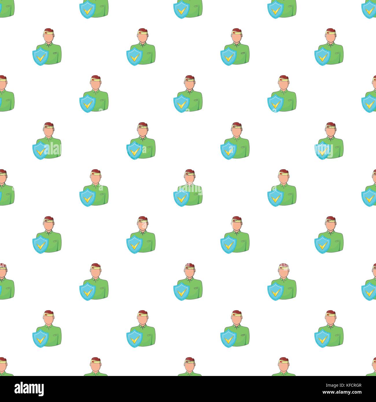 Accident insurance pattern, cartoon style Stock Vector Image & Art - Alamy