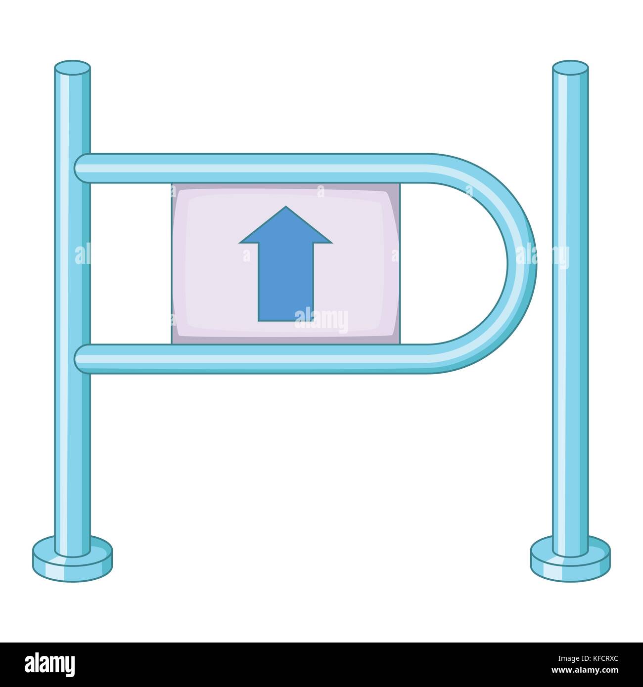 Opening store entrance door Cut Out Stock Images & Pictures - Alamy