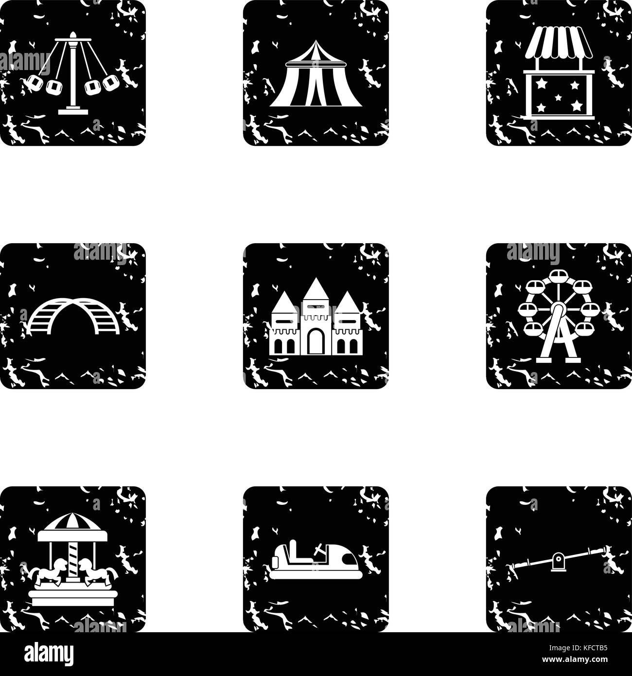 Children rides icons set, grunge style Stock Vector Image & Art - Alamy Children rides icons set, grunge style Stock Vector Image & Art - Alamy