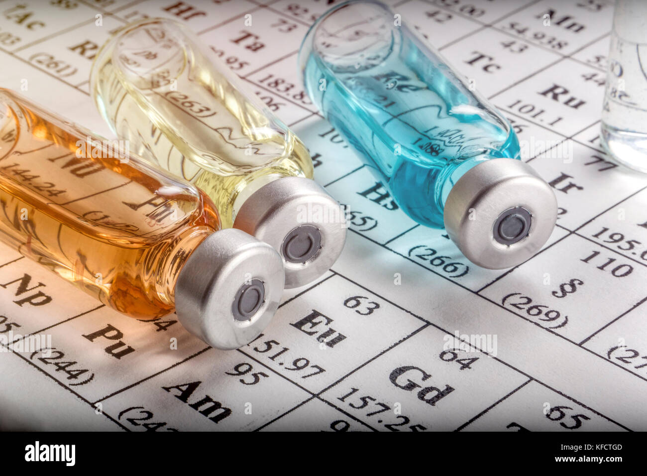 Chemical Formulation And Medicines. Science Concept Stock Photo - Alamy
