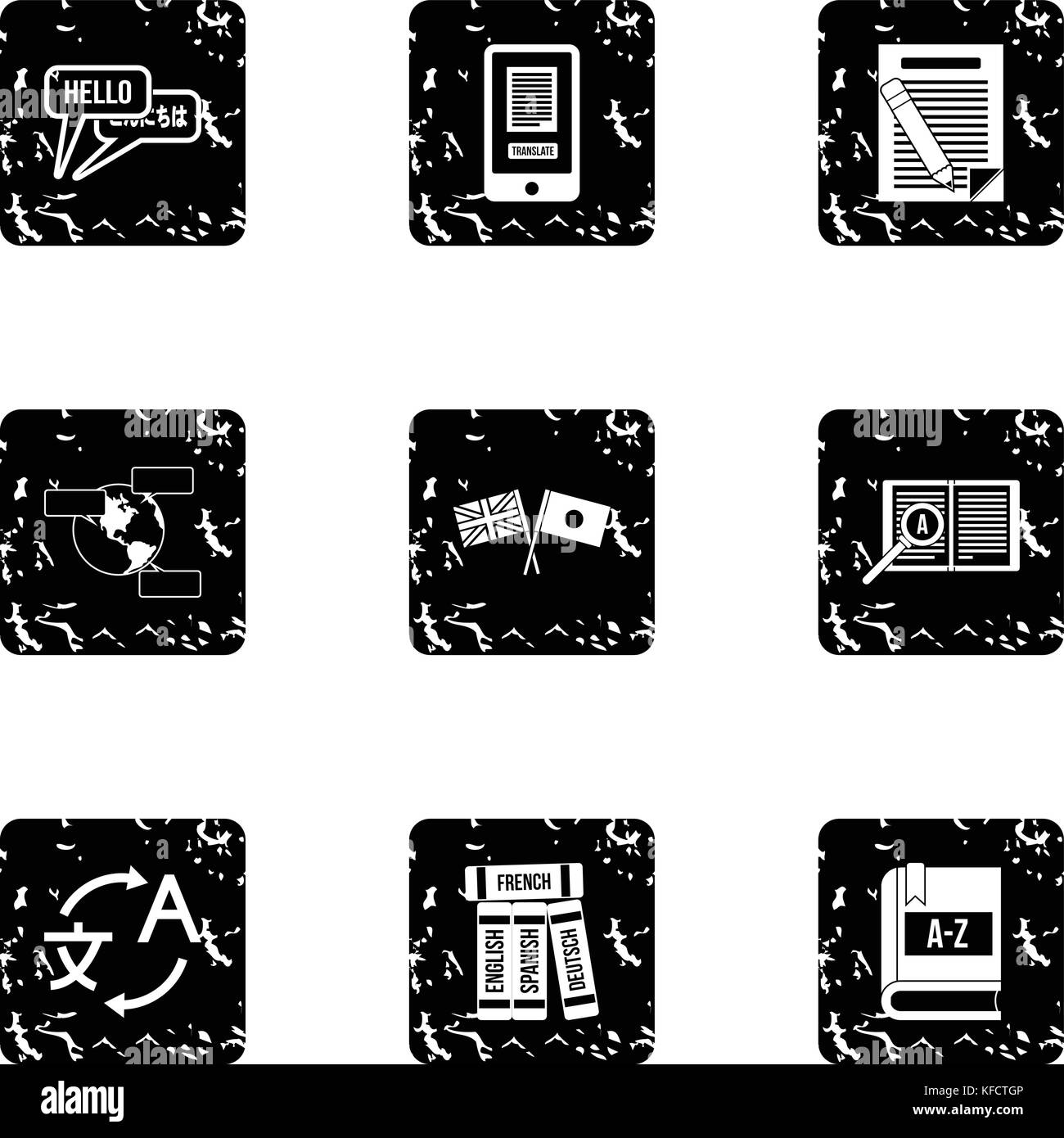 Automatic translation Stock Vector Images - Alamy