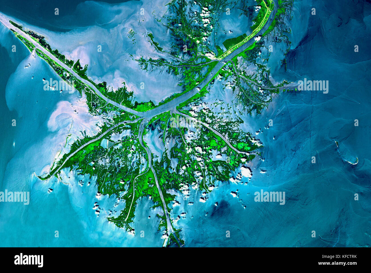 Louisiana Mississippi River Aerial Stock Photos & Louisiana Mississippi ...