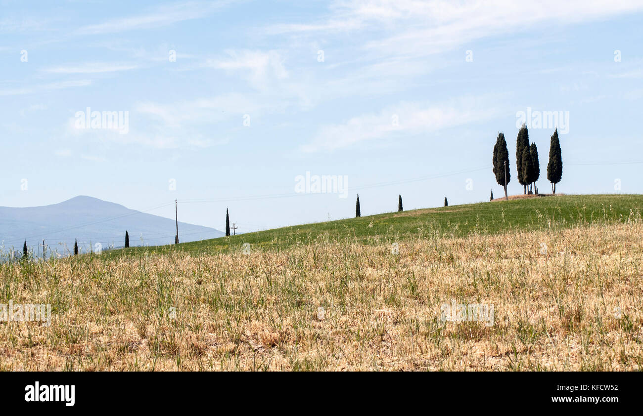 Beautiful landmark of Orcia valley,Tuscany,Italy Stock Photo - Alamy