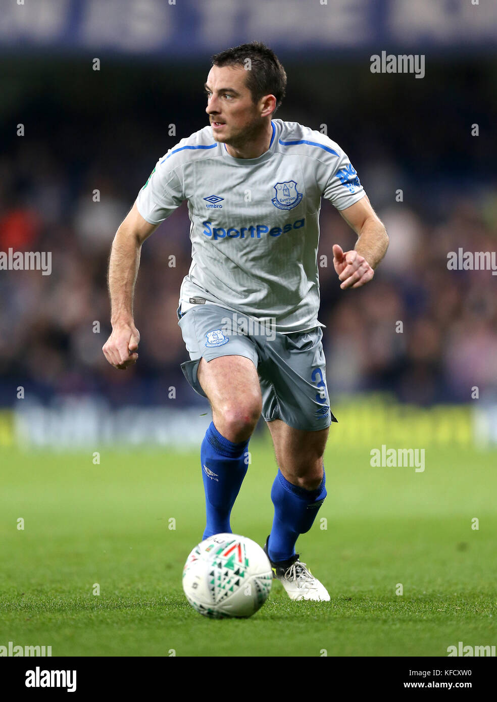 Leighton Baines, Everton Stock Photo - Alamy