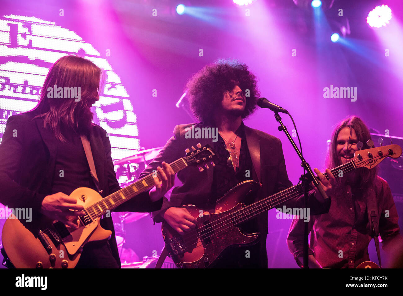 Thin Lizzy drummer Brian Downey performs live with his band Alive And ...