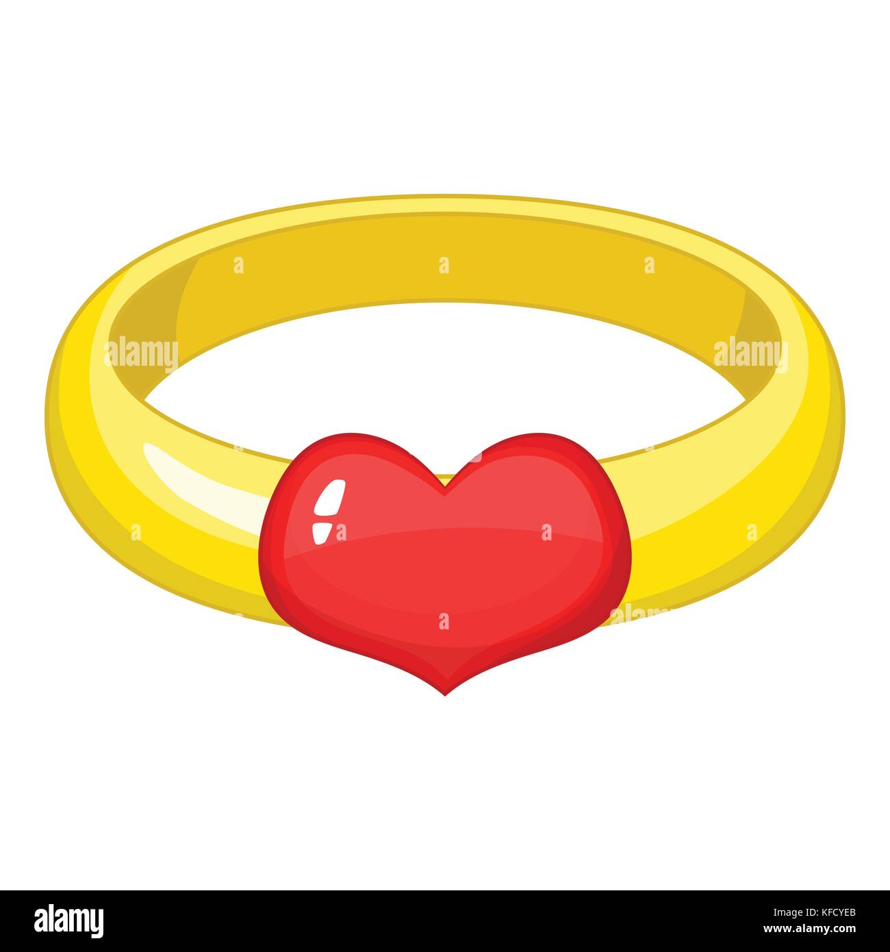 Engagement ring icon, cartoon style Stock Vector Image & Art - Alamy