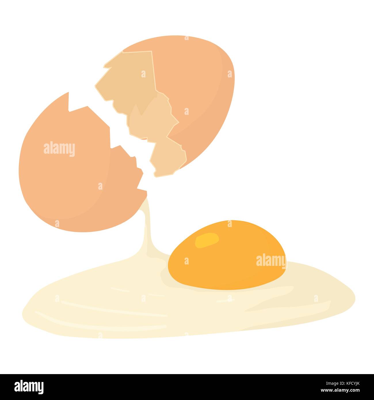 Egg icon, cartoon style Stock Vector Image & Art - Alamy