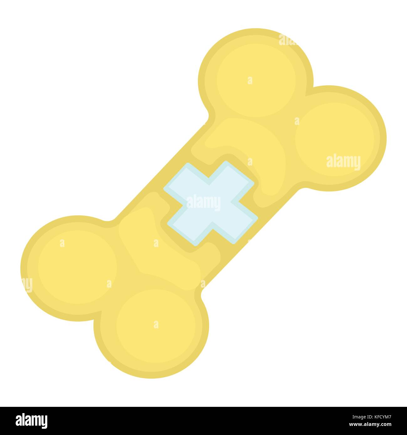 Dog bone icon, cartoon style Stock Vector Image & Art - Alamy