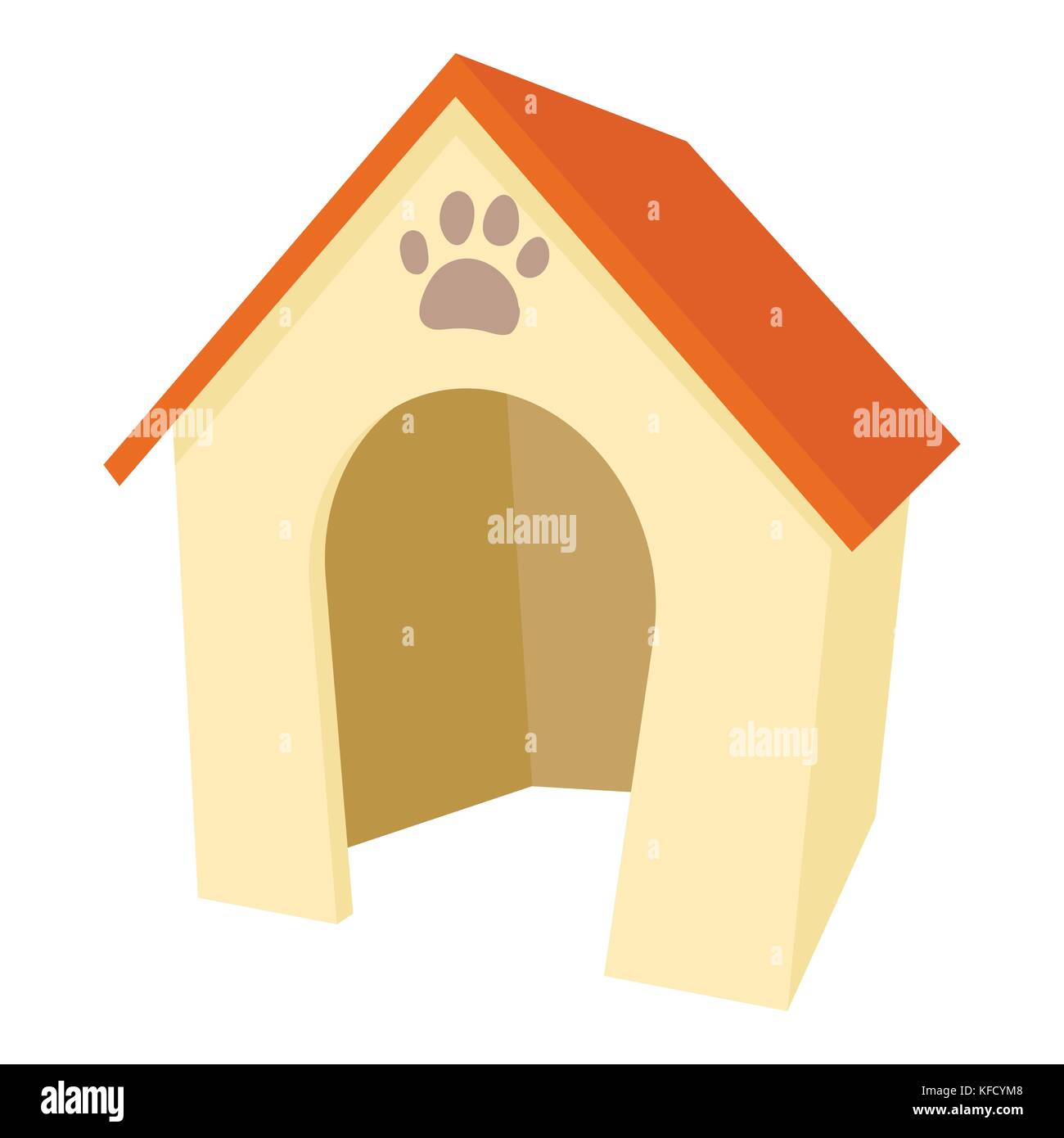 Dog house icon, cartoon style Stock Vector Image & Art - Alamy
