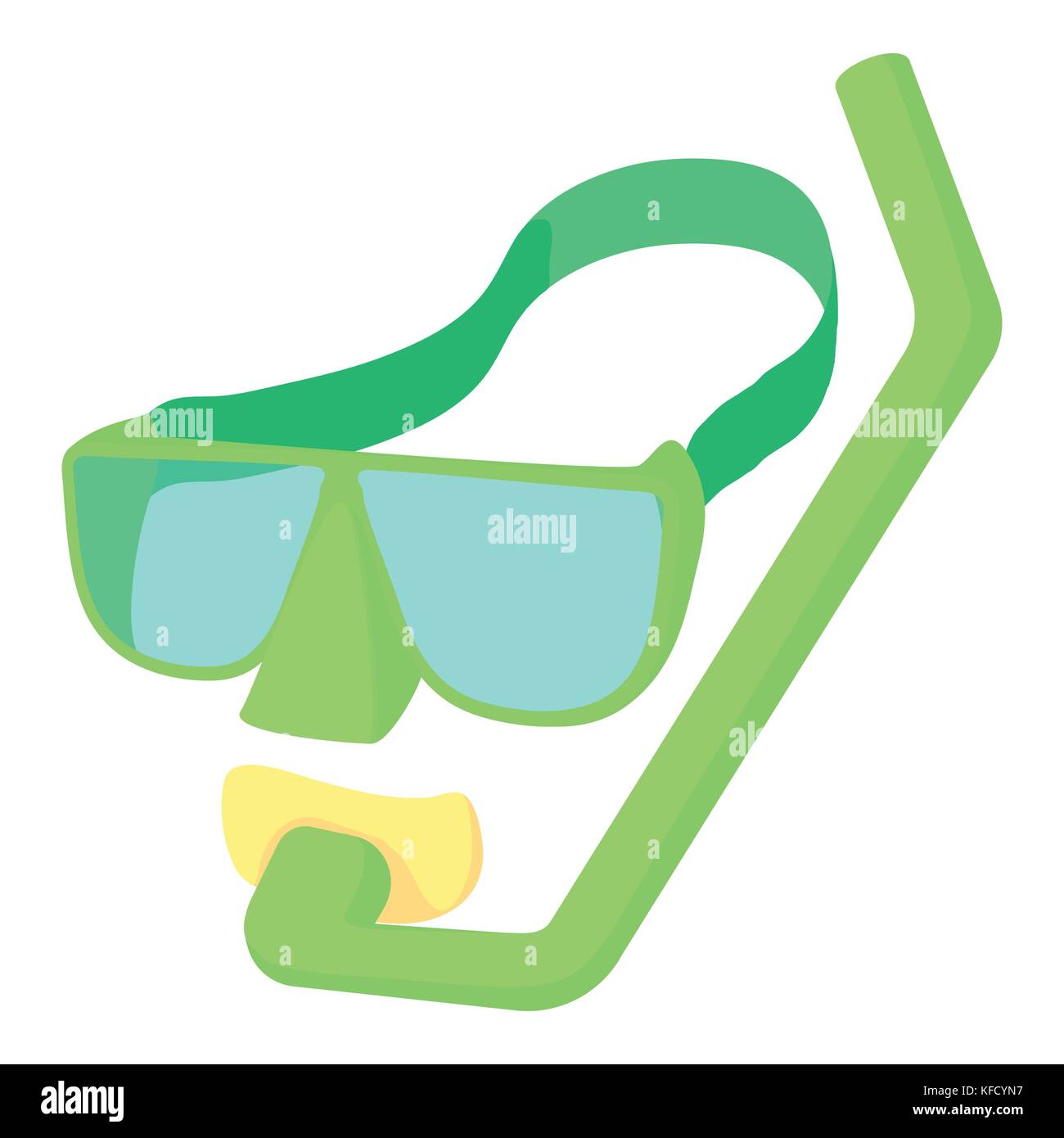 Swimming mask icon, cartoon style Stock Vector Image & Art - Alamy