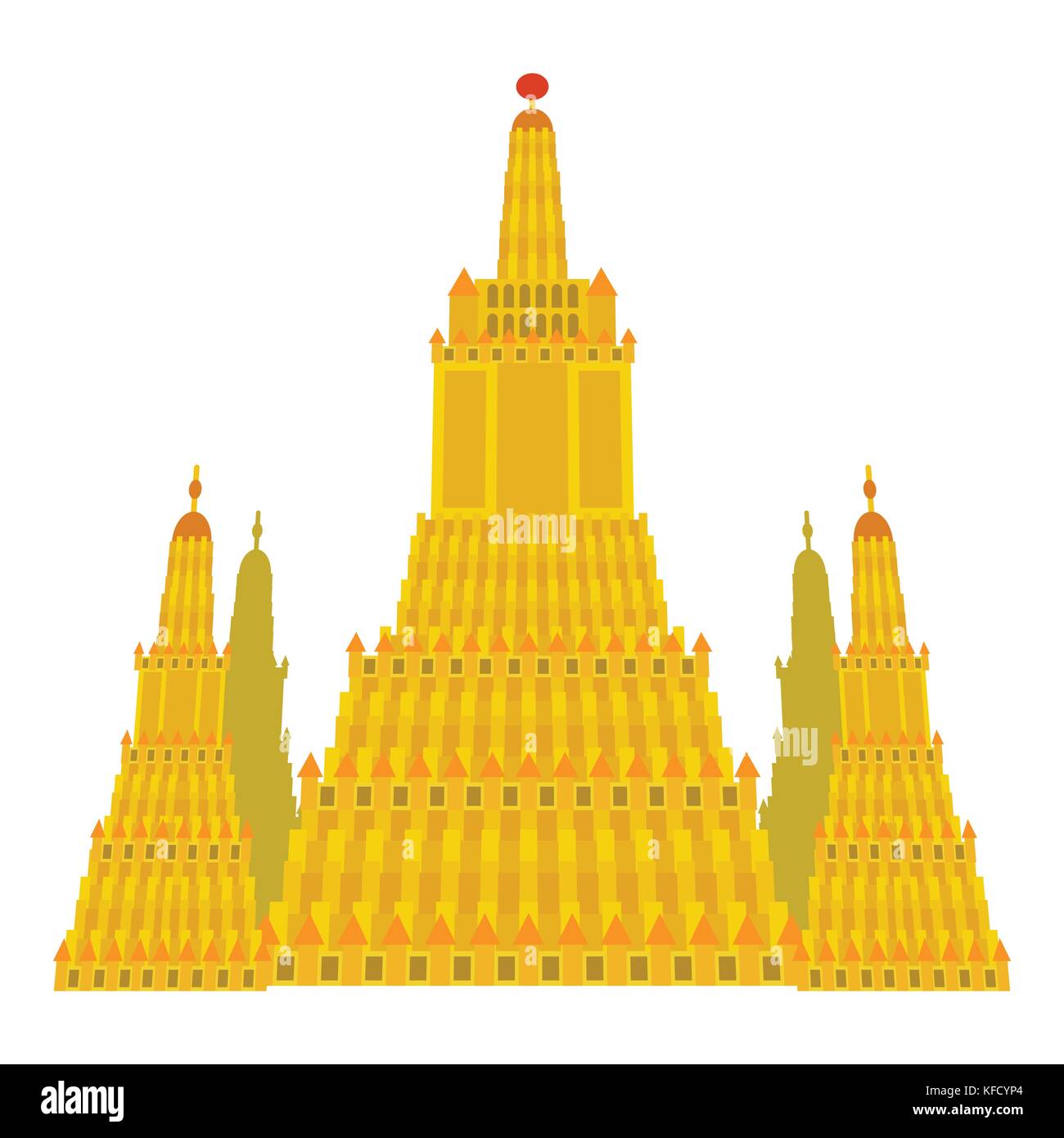 Virupaksha temple icon, cartoon style Stock Vector Image & Art - Alamy