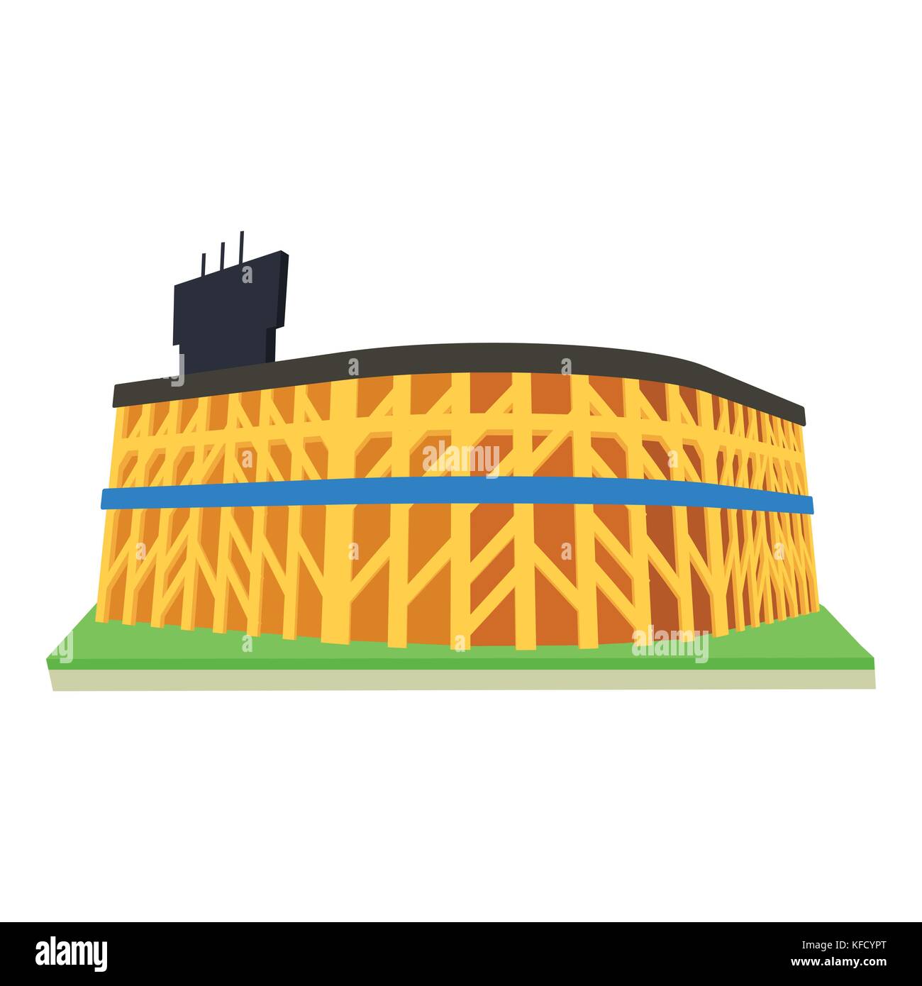 Stadium icon, cartoon style Stock Vector Image & Art - Alamy