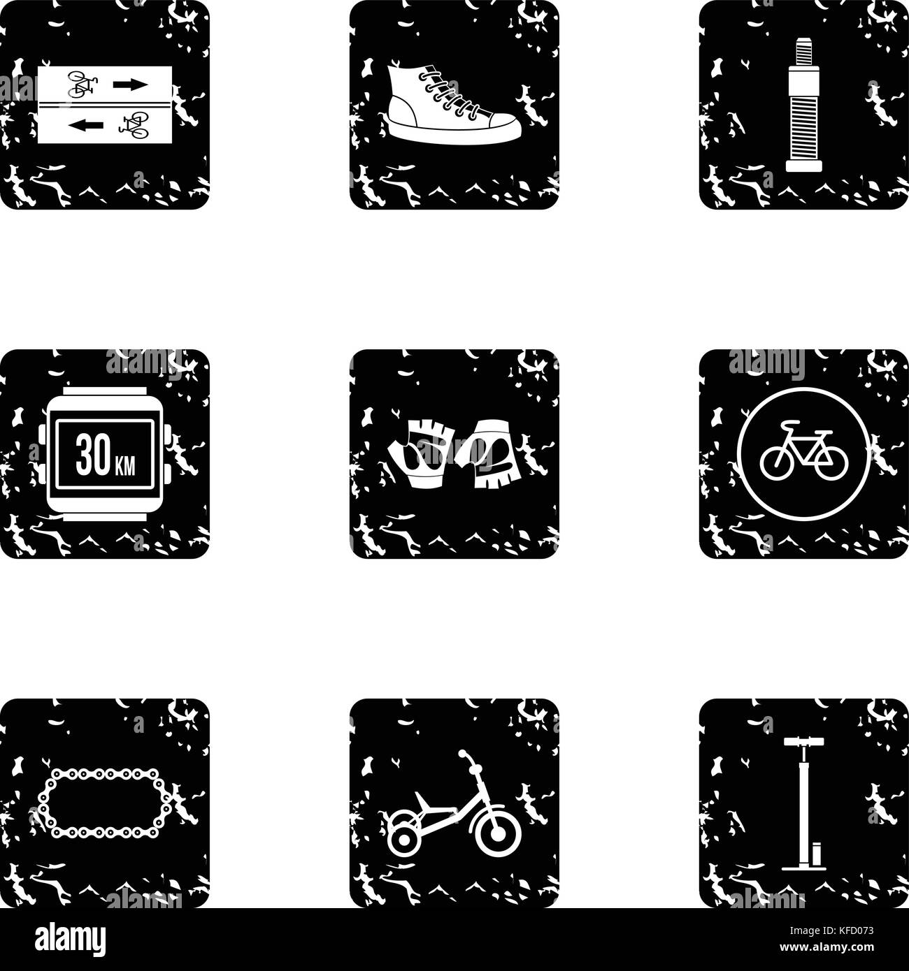 Cycling shoes Stock Vector Images - Alamy