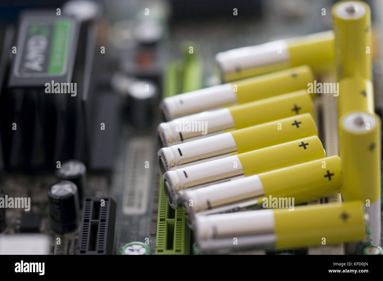 Batteries set hi-res stock photography and images - Alamy
