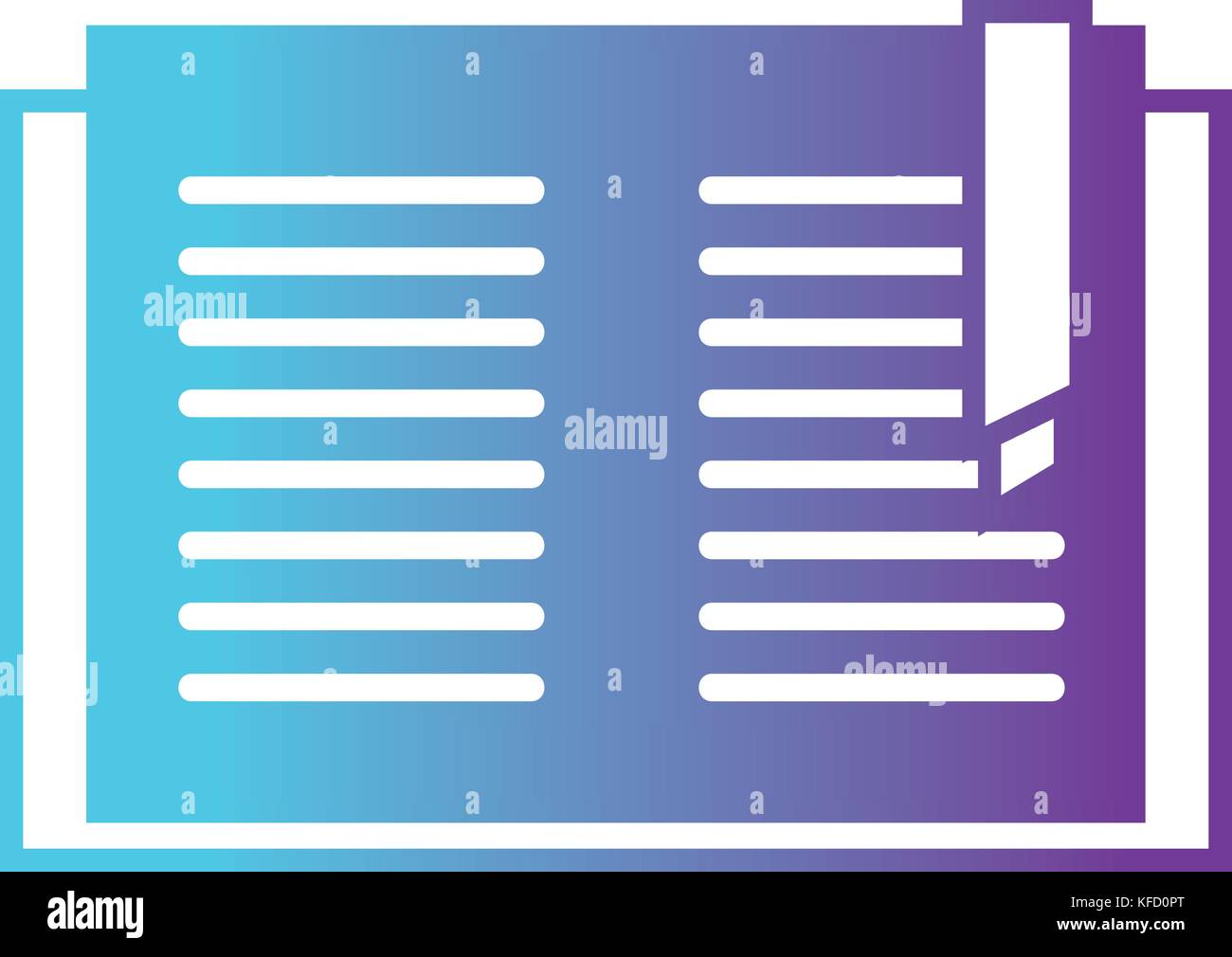 line education book object to learn and study Stock Vector Image & Art ...
