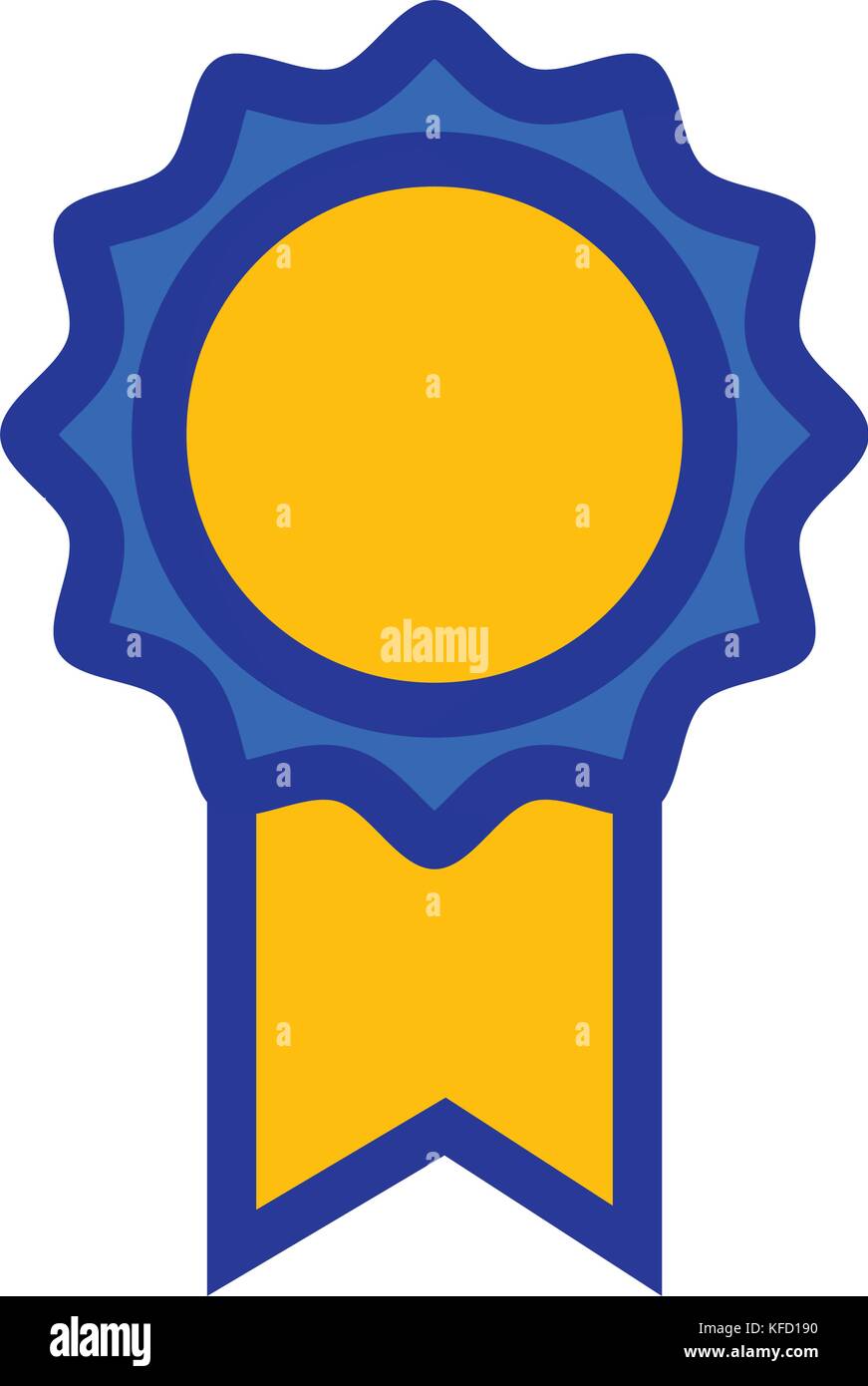 school medal symbol to intelligent student Stock Vector Image & Art - Alamy