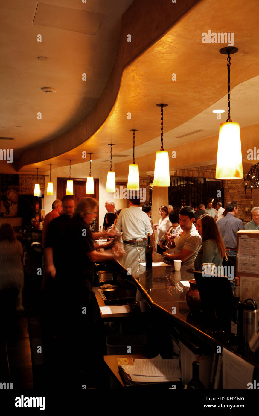 USA, California, Healdsburg, on the grounds of Ferrari-Carano winery ...