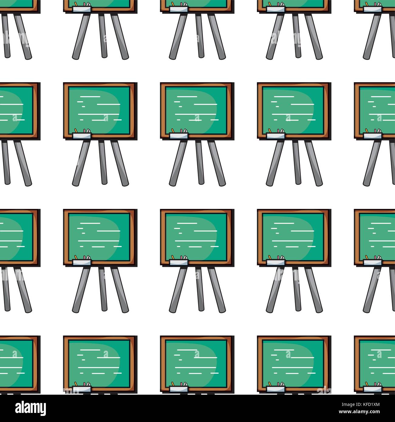 school blackboard with wood frame design Stock Vector Image & Art - Alamy