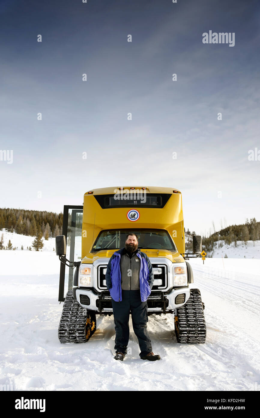 Snow coaches yellowstone hi-res stock photography and images - Alamy