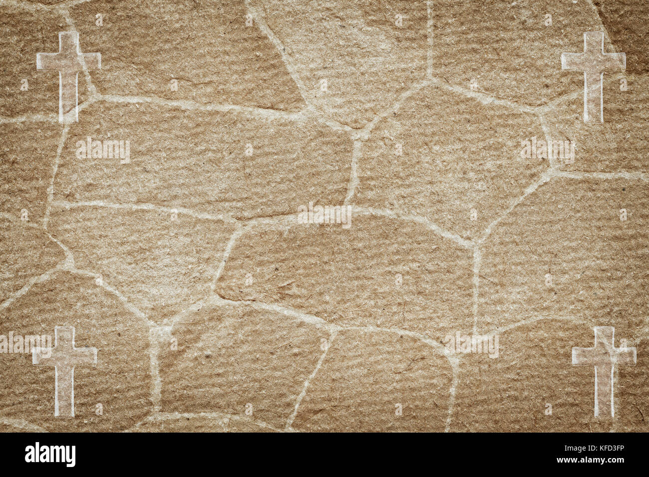 Designed handmade paper background with crosses Stock Photo - Alamy