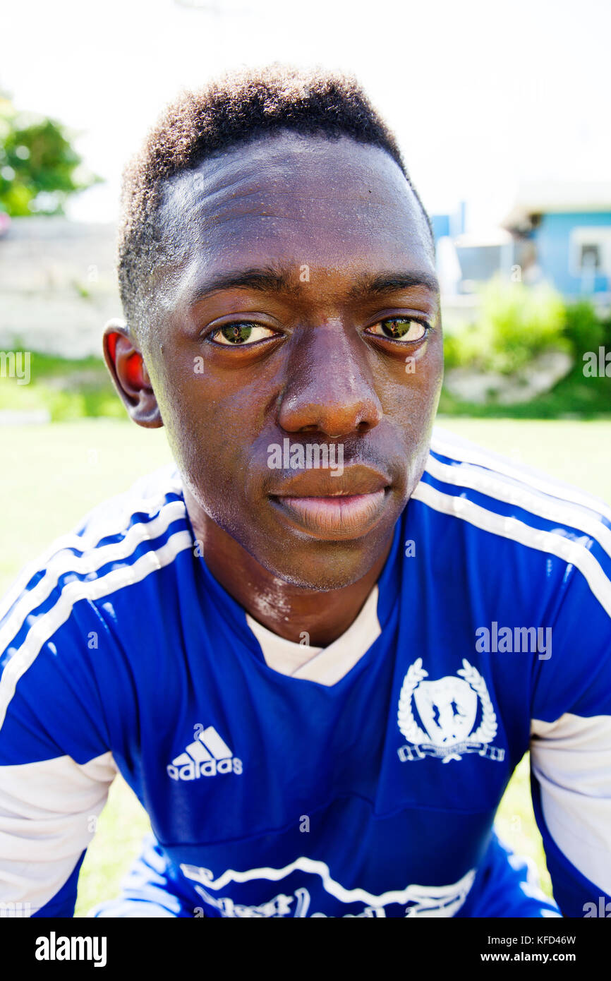 BERMUDA, South Hampton. South Hampton Rangers playing a game at the ...