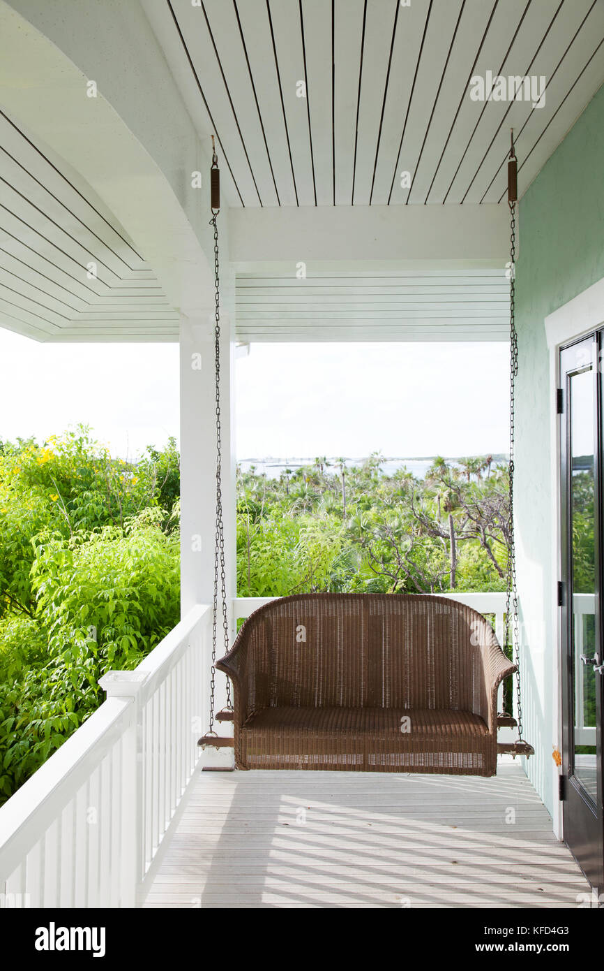 EXUMA, Bahamas. A villa at the Fowl Cay Resort Stock Photo - Alamy