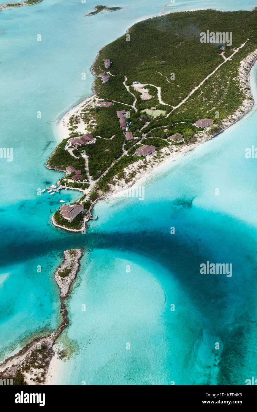 Aerial view exuma islands bahamas hi-res stock photography and images ...