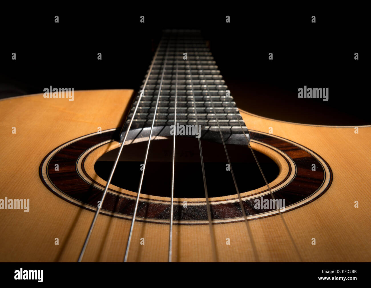 Guitar low key hi-res stock photography and images - Alamy