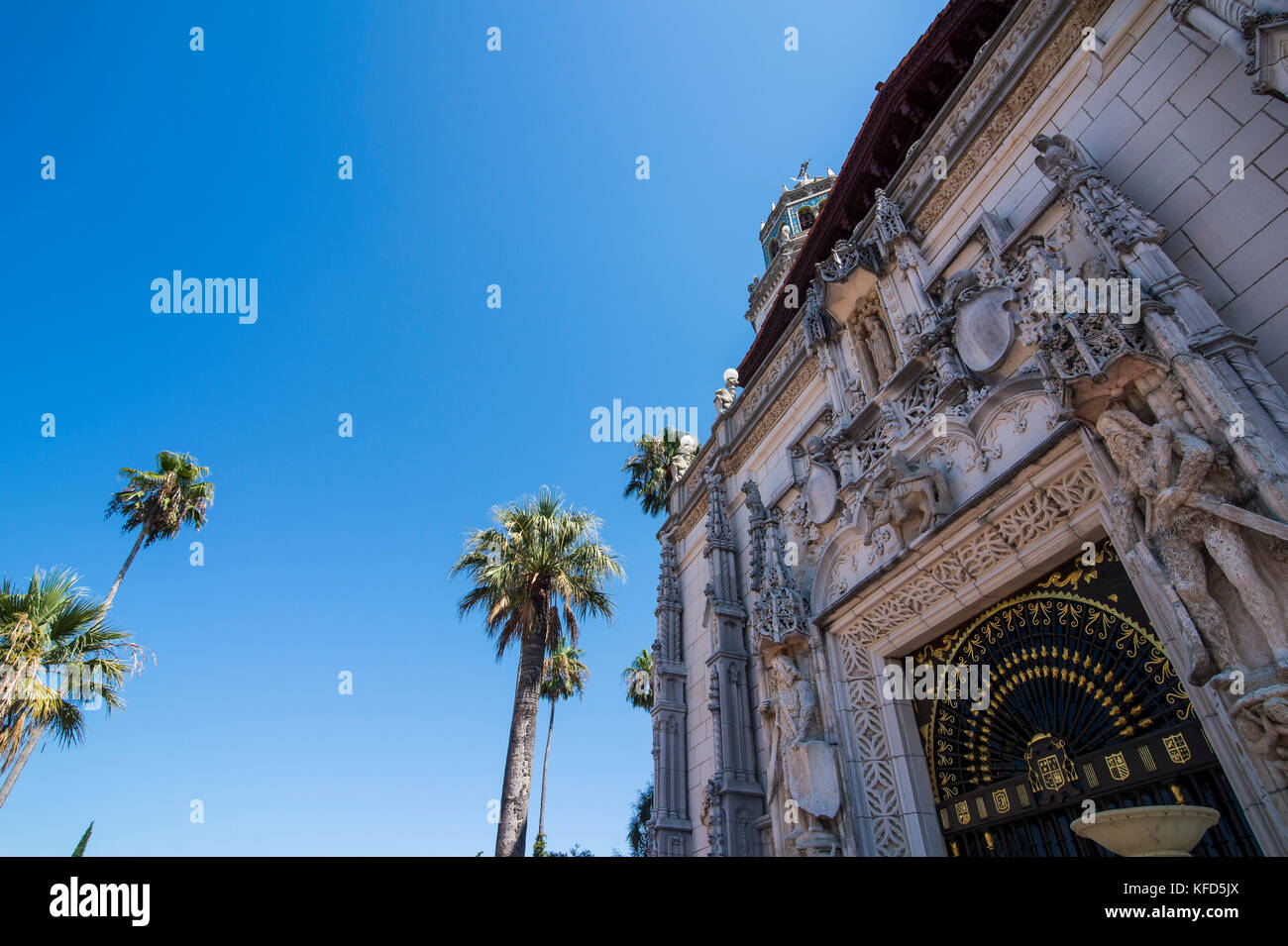 Luxurious Hearst castle, Big Sur, California, USA Stock Photo - Alamy