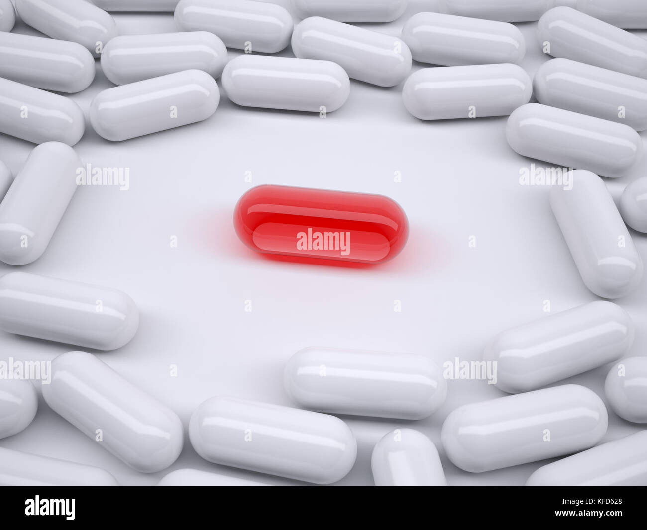 Prescription health red illustration hi-res stock photography and ...