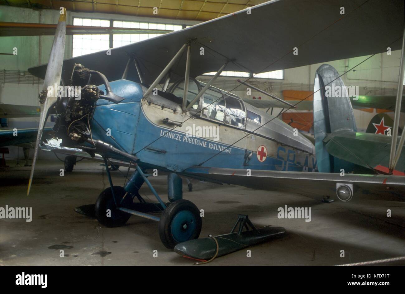 Air museum of Krakow (Poland), CSS S-13 airplane (1953 Stock Photo - Alamy