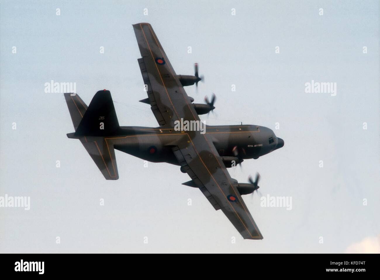 Royal Air Force, cargo aircraft C 130 Hercules Stock Photo - Alamy