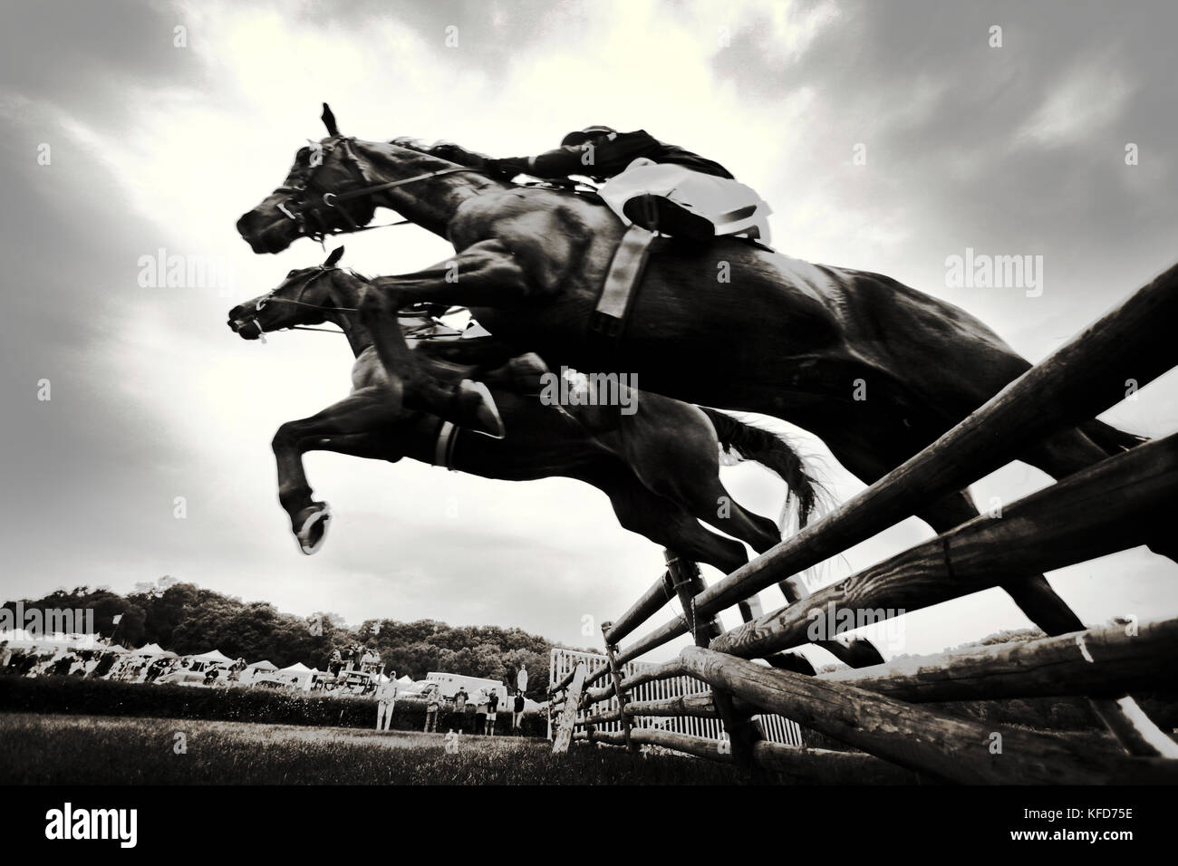 USA, Tennessee, Nashville, Iroquois Steeplechase, jockeys and their ...