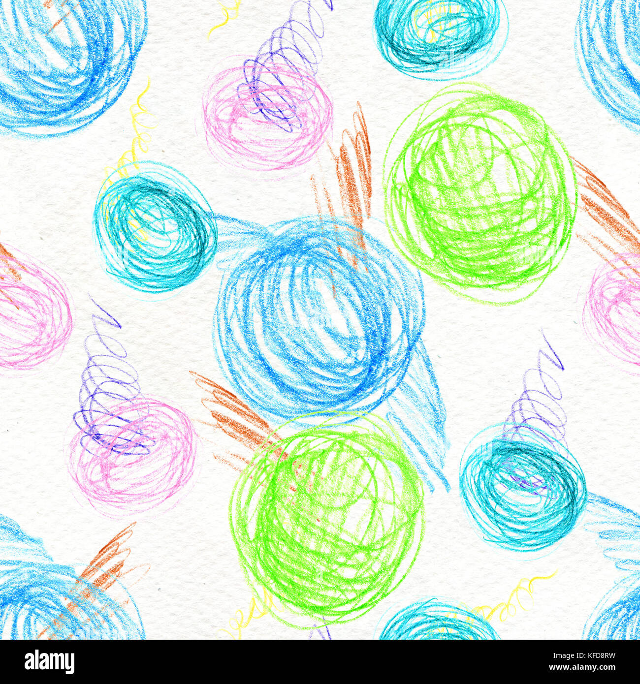 Colour chalk scribble hi-res stock photography and images - Alamy