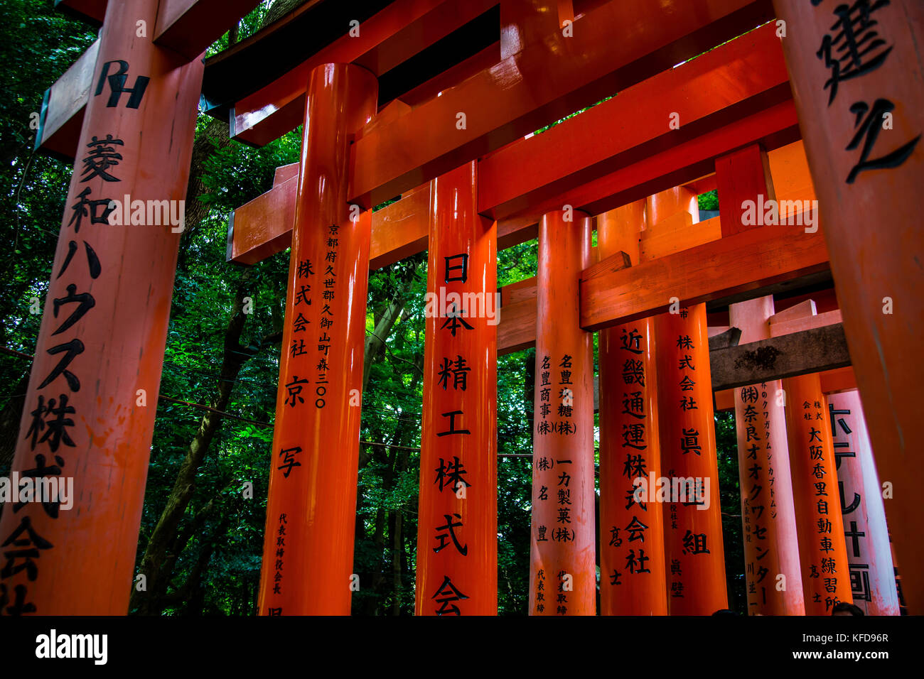 Famous kyoto shrine hi-res stock photography and images - Alamy