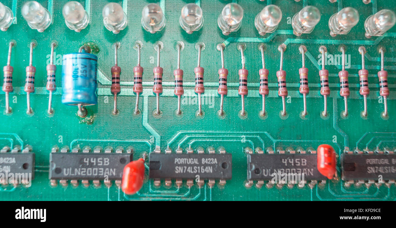 Component Electronic Resistance Resistor Stock Photos & Component ...