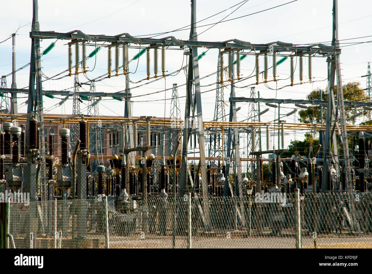 Electricity Power Station Stock Photo - Alamy
