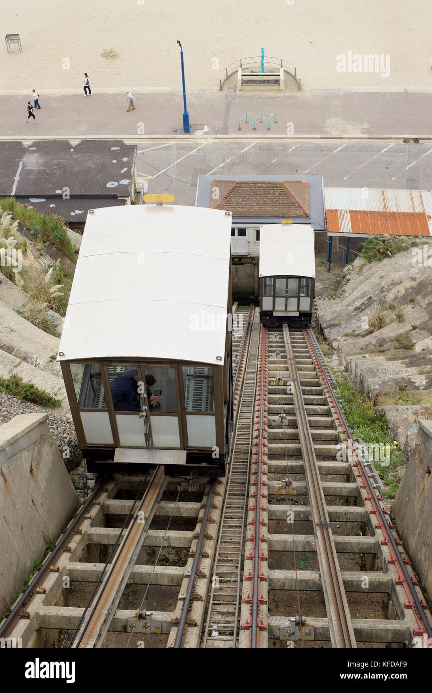 West cliff railway hi-res stock photography and images - Alamy