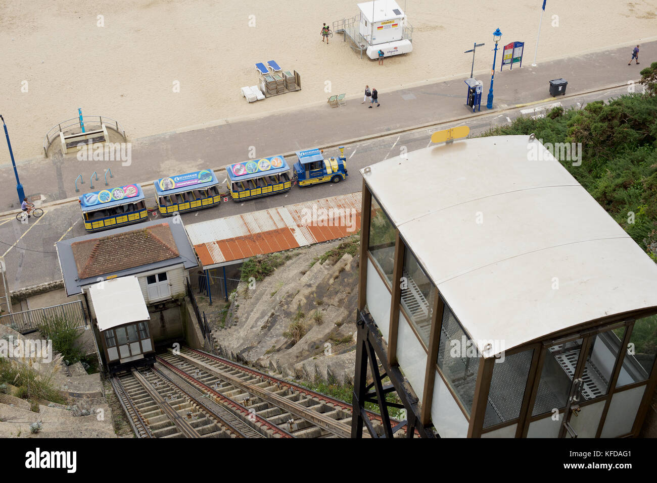 Bournemouth funicular railway hi-res stock photography and images - Alamy