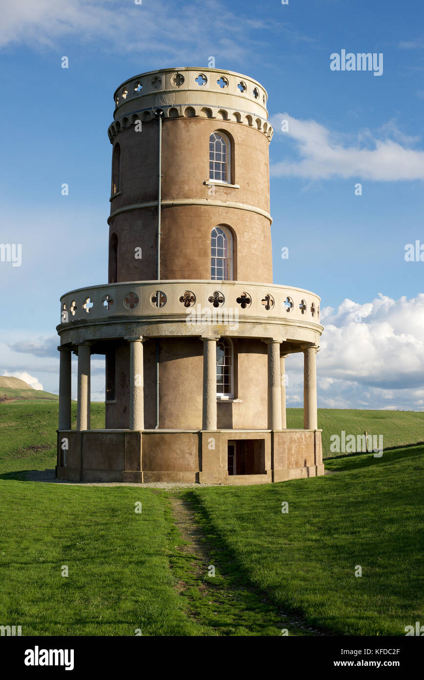 Clavell Tower at Kimmeridge Bay, Dorset Stock Photo - Alamy