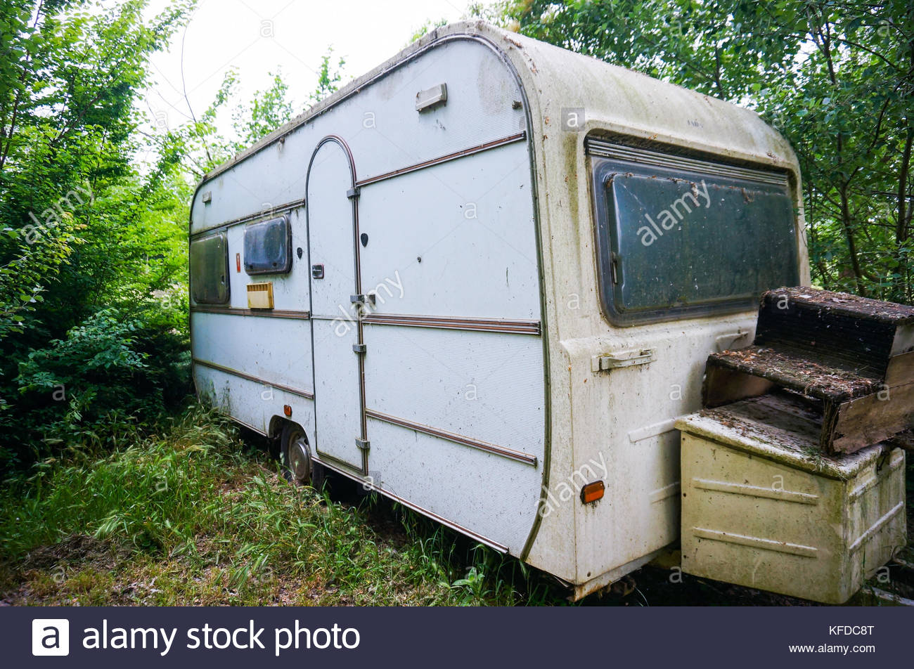 Dirty Caravan Stock Photos & Dirty Caravan Stock Images - Alamy