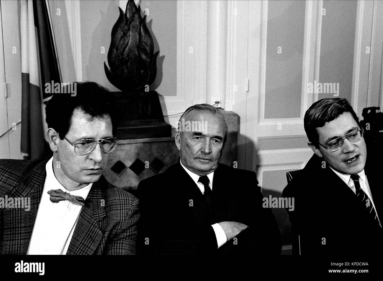 Former french national front Black and White Stock Photos & Images - Alamy