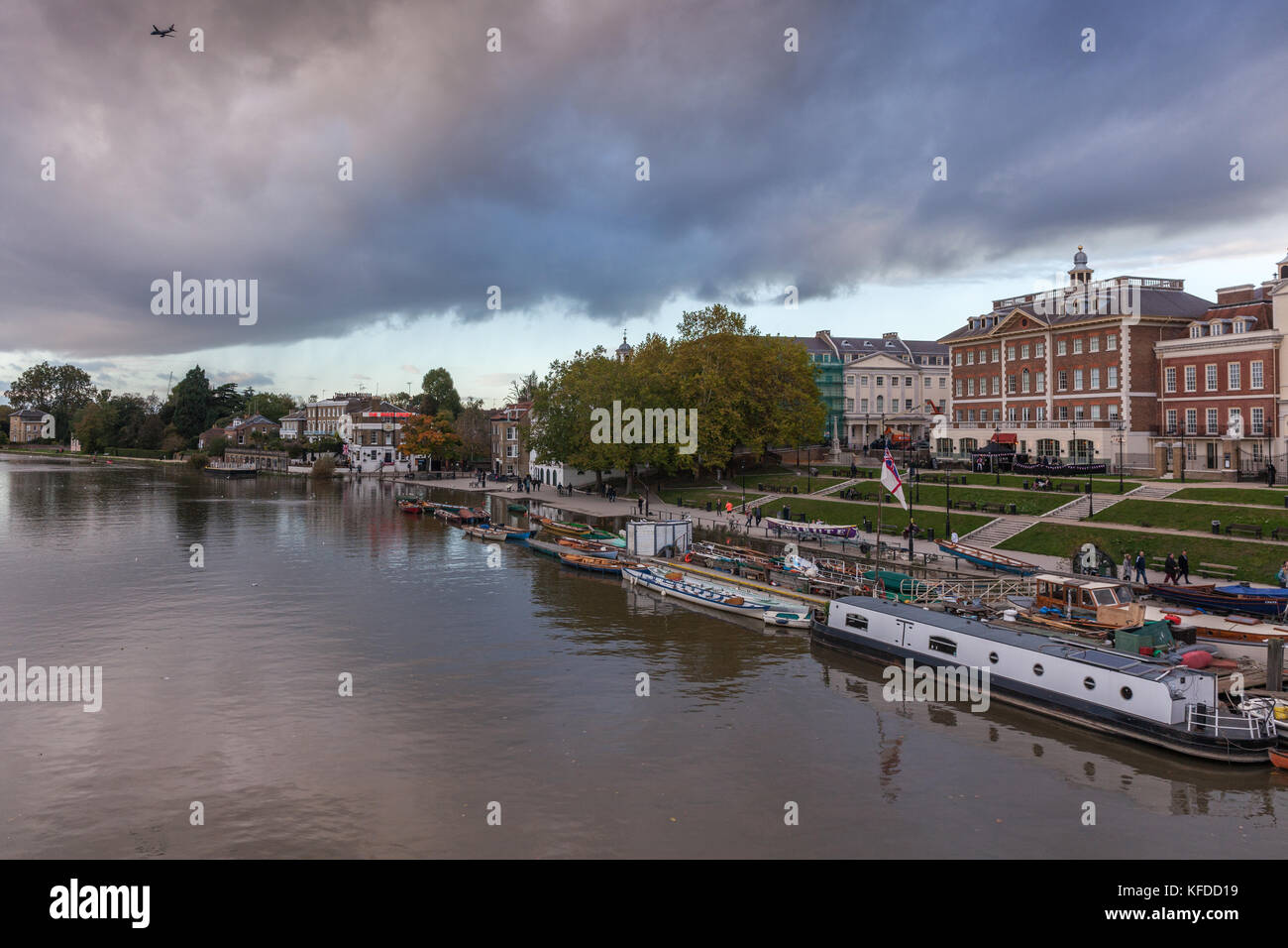 Richmond by the river Stock Photo - Alamy
