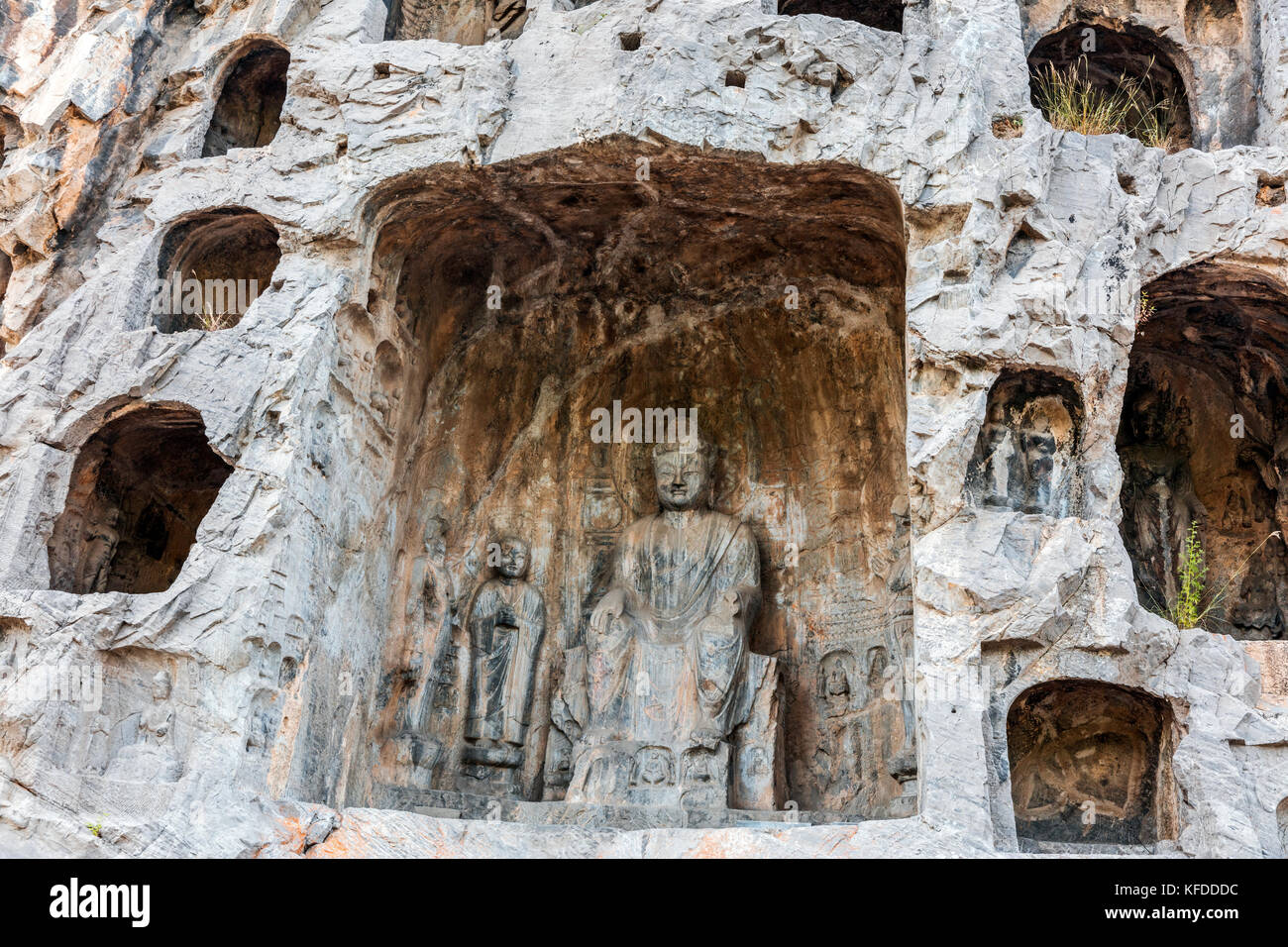 The Longmen Grottoes of Luoyang,Henan,China Stock Photo - Alamy