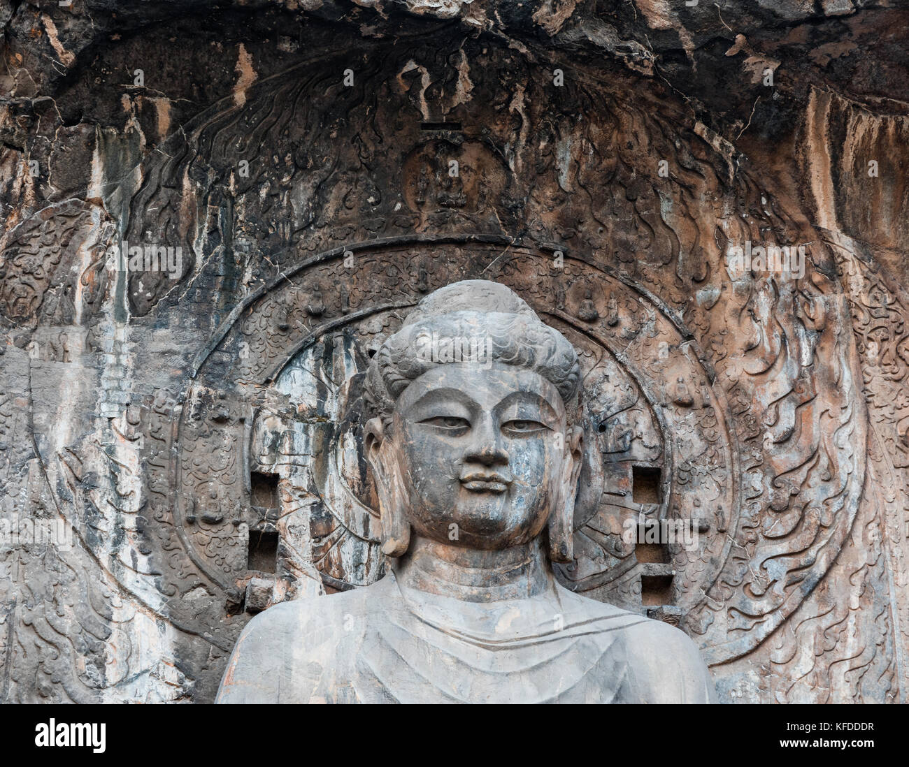 The Longmen Grottoes of Luoyang,Henan,China Stock Photo - Alamy